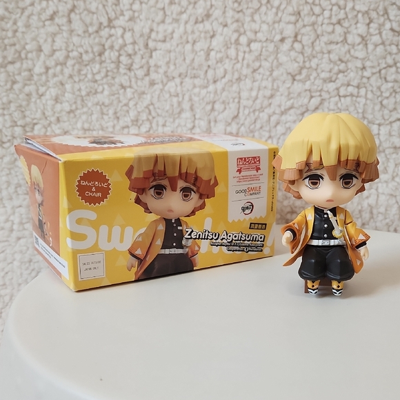 Art | Zenitsu Agatsuma Nendoroid Figure Demon Slayer Kny | Poshmark